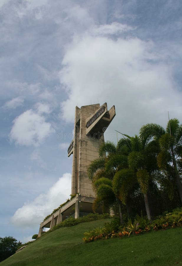 Large Cross at Ponce Puerto Rico USA Stock Photo - Image of monument ...