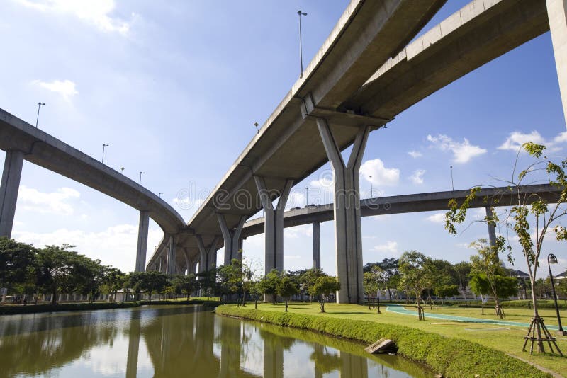 Large crossing highway stock photo. Image of freeway - 25652414
