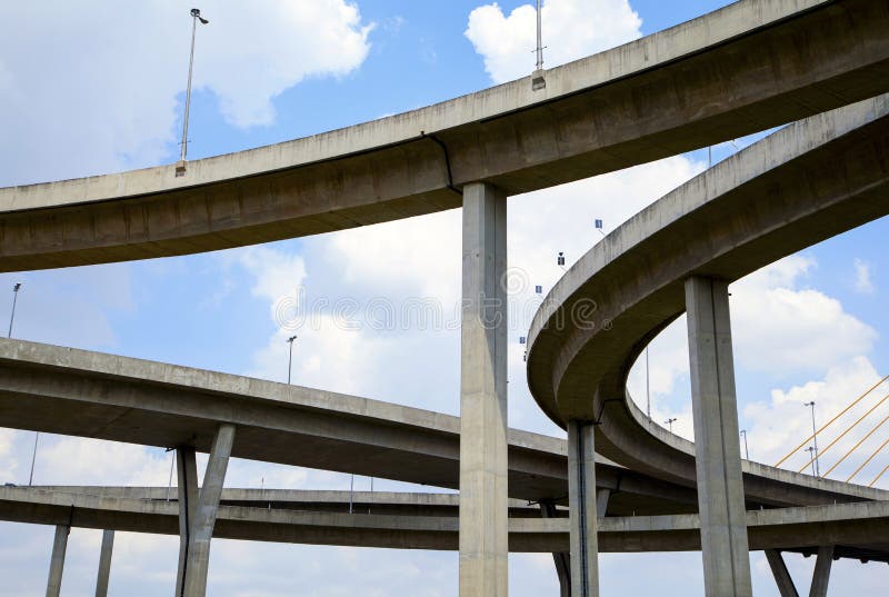 Ramp Aerial stock photo. Image of road, tracks, interchange - 14280574