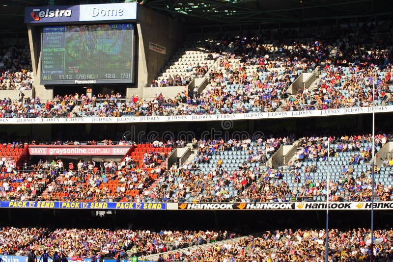 Large crowd editorial stock photo. Image of grandstand - 5101028