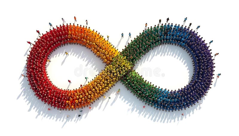 Autism Spectrum Infinity Stock Illustrations – 407 Autism Spectrum ...