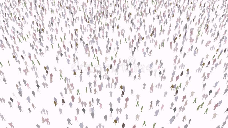 A Large Crowd Watches an MMA Cage before the Start of a Fight in an ...