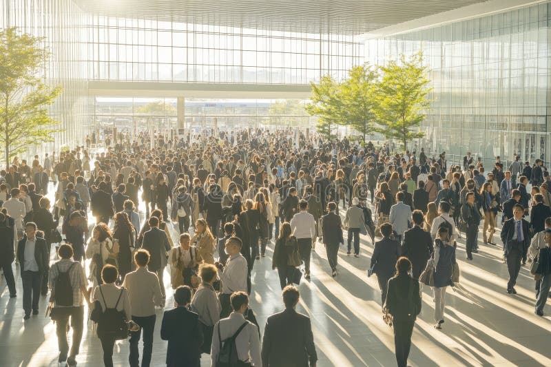 Large crowd of people. stock image. Image of event, face - 356507407