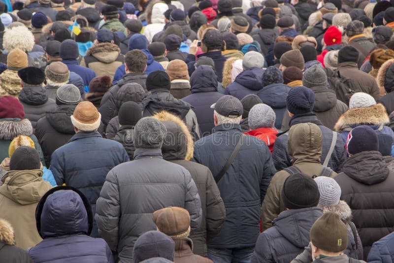 A Large Crowd of People on Demonstrations or Protests Editorial Image ...