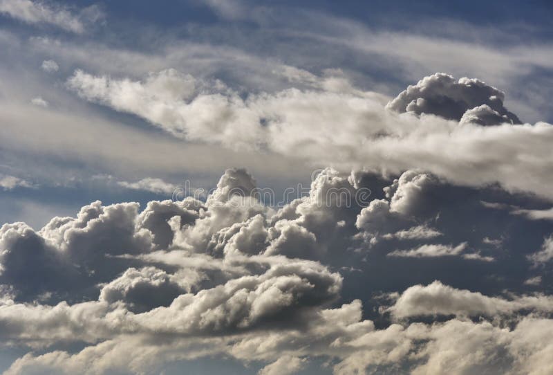 Large Cumulus Cloud Big Clouds Stock Photo - Image of high, scenery ...