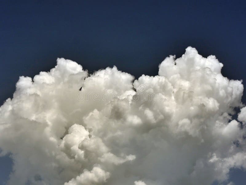 Large Cumulus Cloud Big Clouds Stock Photo - Image of atmosphere ...