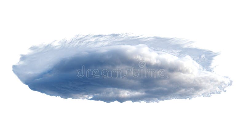 Large Cumulus Cloud Isolated on Transparent Background Stock ...