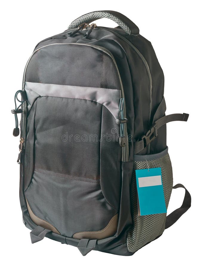 Large Hiking Backpack Multiple Pockets Stock Photos - Free & Royalty ...