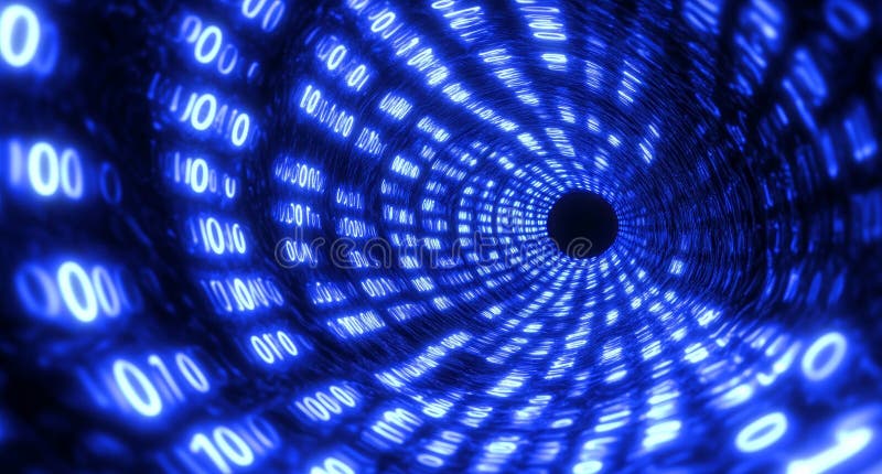 Large Data Cyber Strings A 3d Depiction Of Undulating Lines Within An