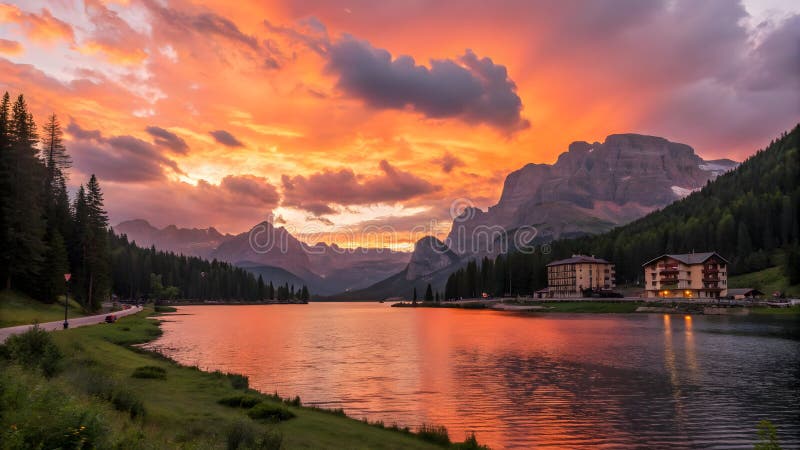 Large Detailed Clockwork Machine with Brass Gears Stock Illustration ...