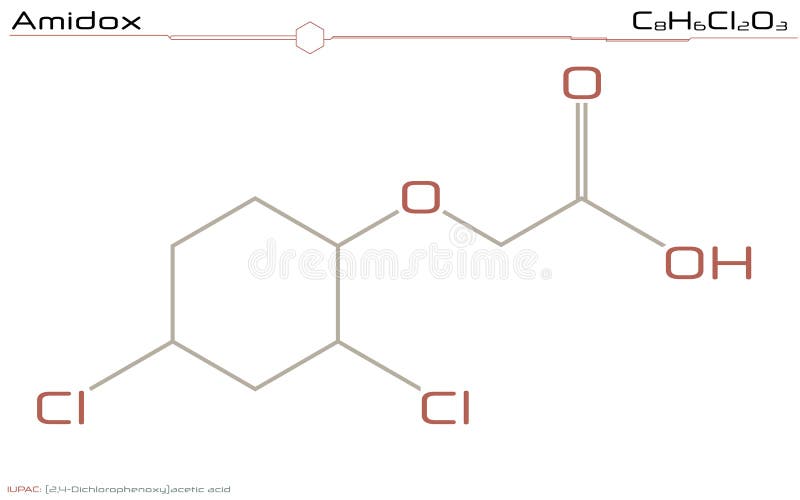 Molecule of Amidox stock vector. Illustration of iupac - 109542549