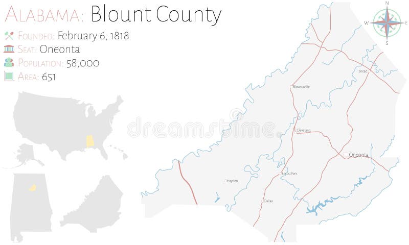 Blount County, Alabama Counties in Alabama, United States of America ...