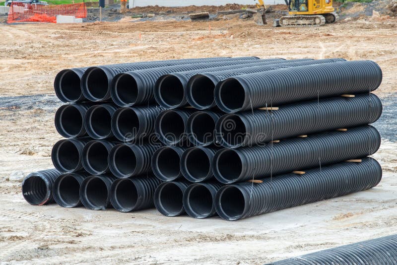 Large Diameter Plastic Pipes Made of Polypropylene Sewer Water Supply ...