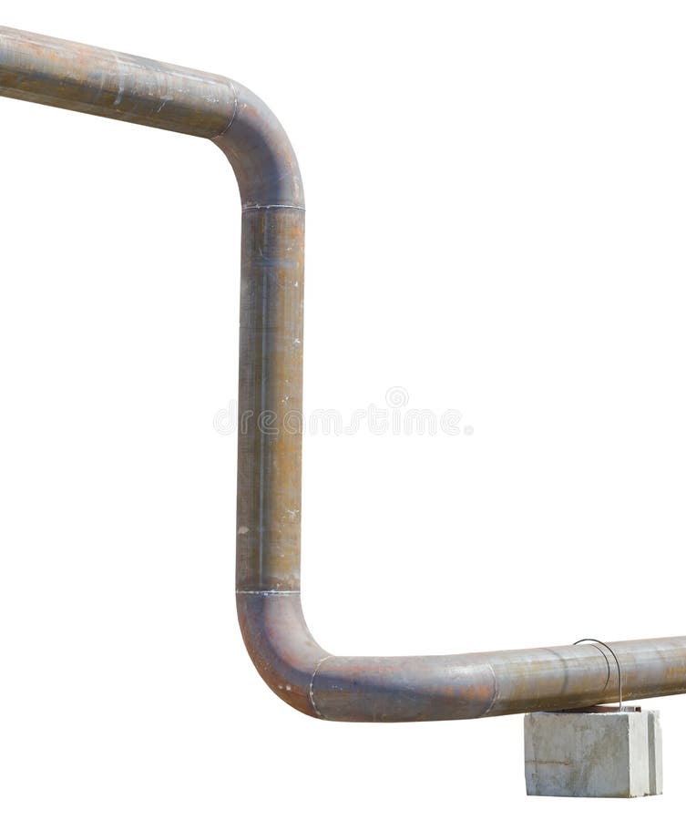 Large Diameter Rusty Steel Pipe Stock Photo - Image of technology ...
