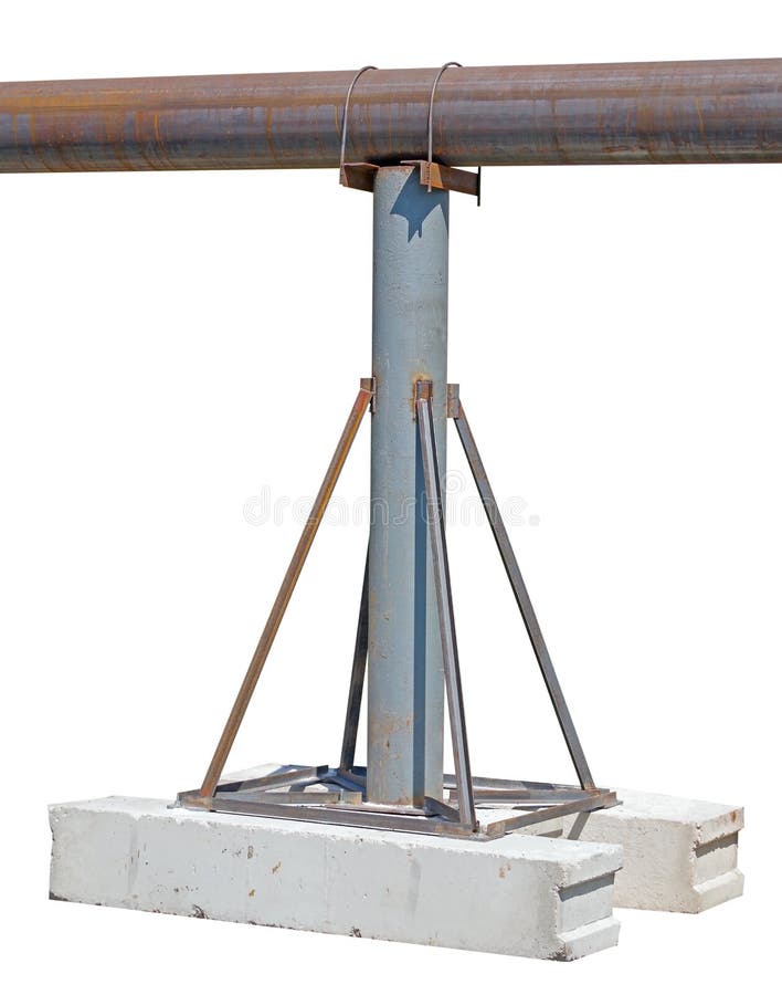 Large Diameter Rusty Steel Pipe Stock Image - Image of products ...