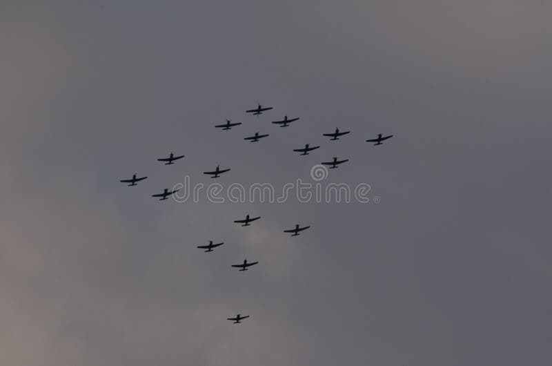 Large Diamond Multi-plane Formation Editorial Stock Photo - Image of ...