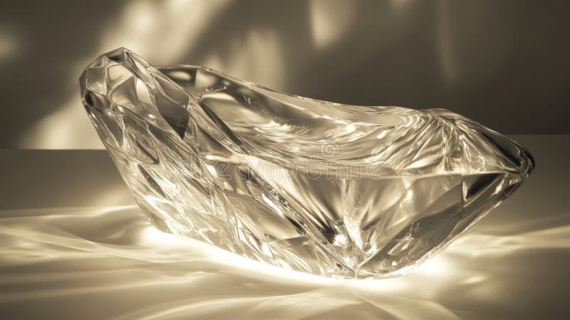 A Large Diamond Shaped Object is Sitting on a Table Stock Illustration ...