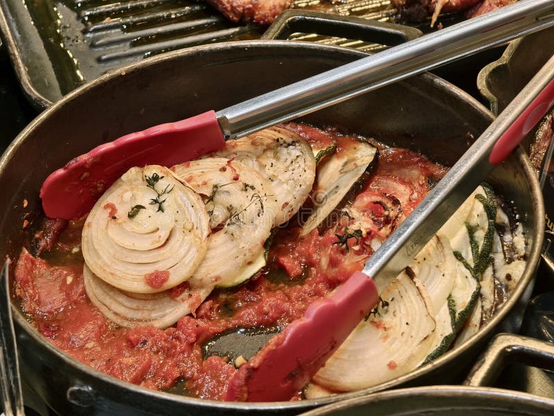 A Large and Diverse Buffet that Includes a Wide Variety of Different ...