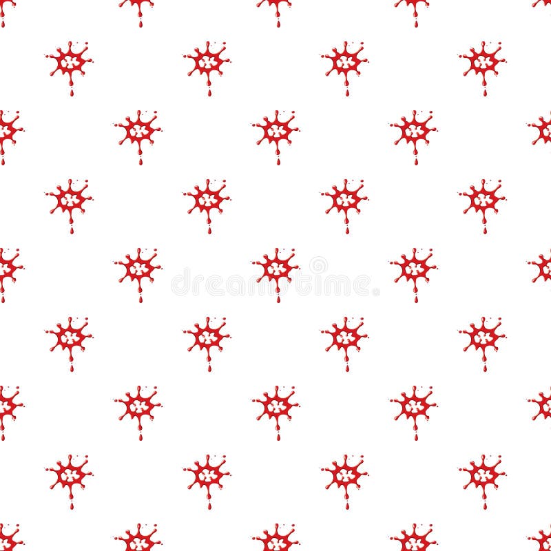 Large Drops of Blood Pattern Stock Vector - Illustration of flowing ...