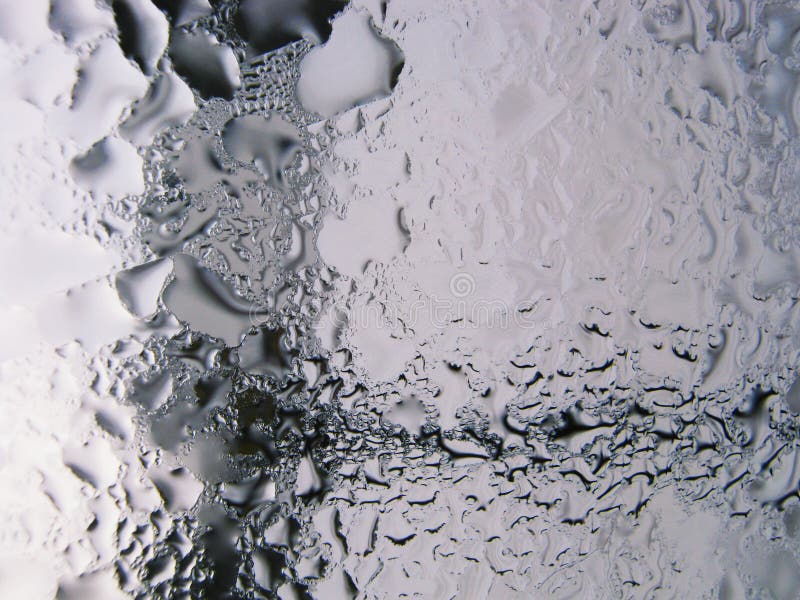 Large Drops of Water on the Window Stock Photo - Image of window, clear ...