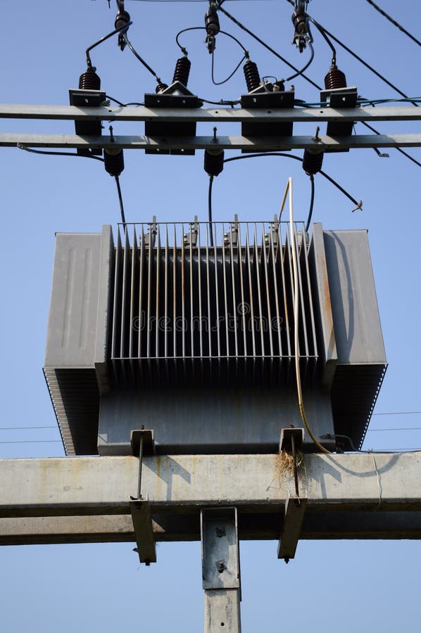 Large Electric Transformers Stock Photo - Image of danger, supply: 88553886