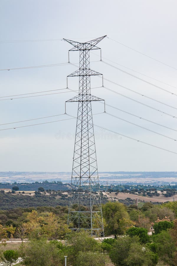Large Electrical Company Concrete White Building Coated with Metal ...