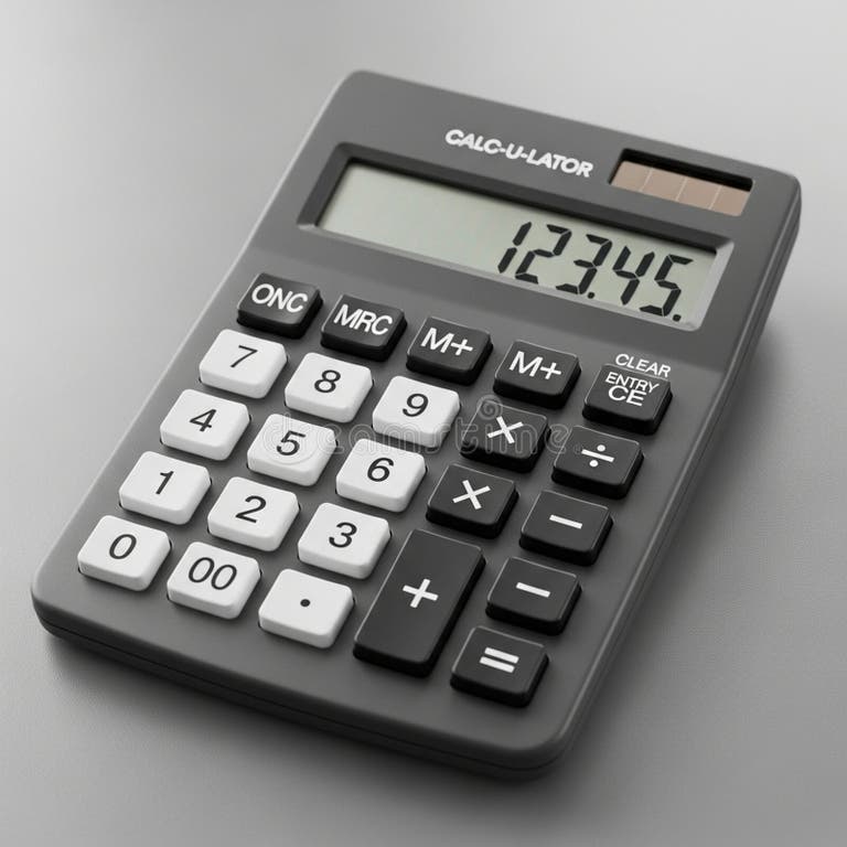 Large Electronic Calculator Stock Illustrations – 201 Large Electronic ...