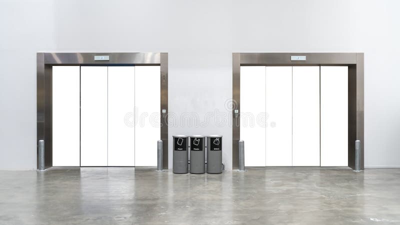 A Large Elevator for Loading Large Items or Large Numbers of People ...