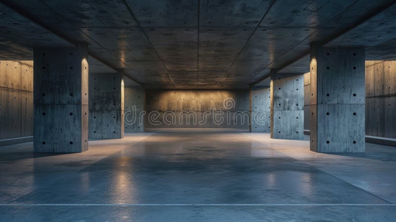 Concrete Interior Storage