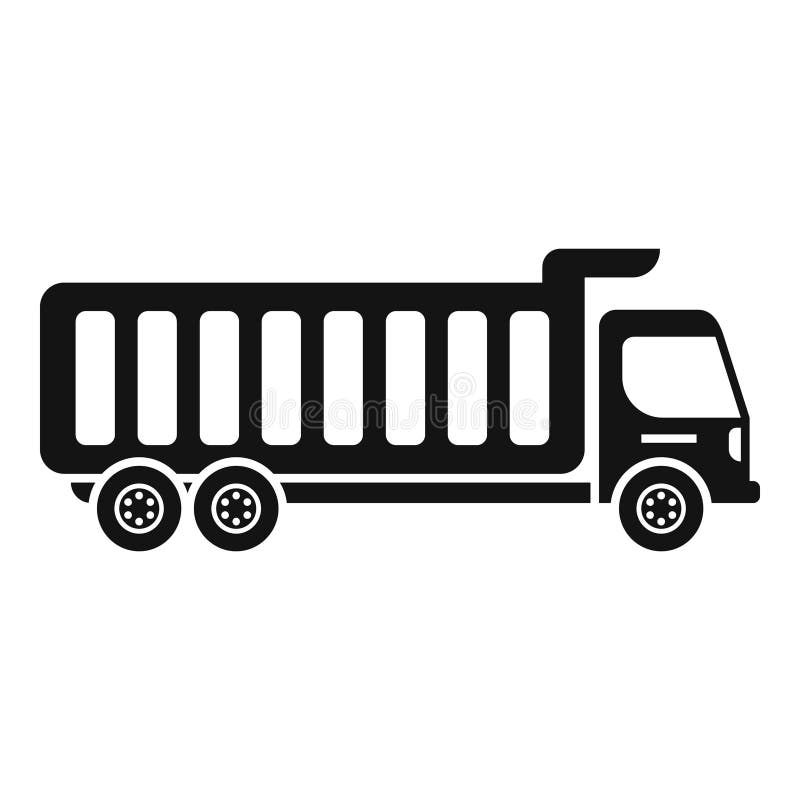 Large Empty Dump Truck Waiting for Loading at Construction Site Stock ...