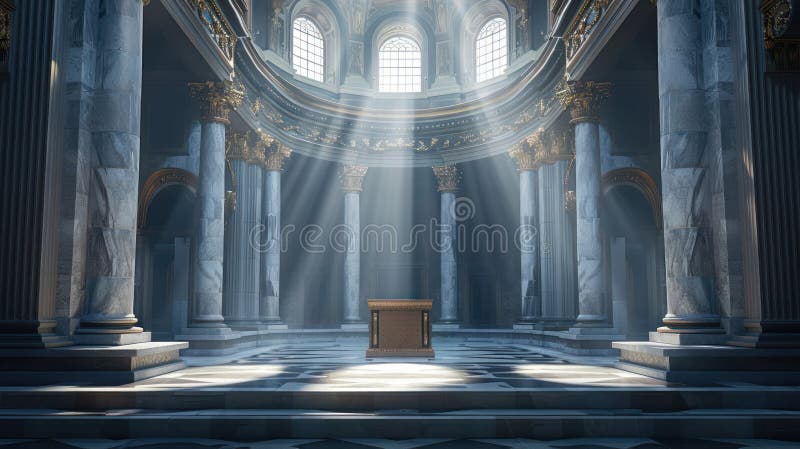 Roman Big Empty Room