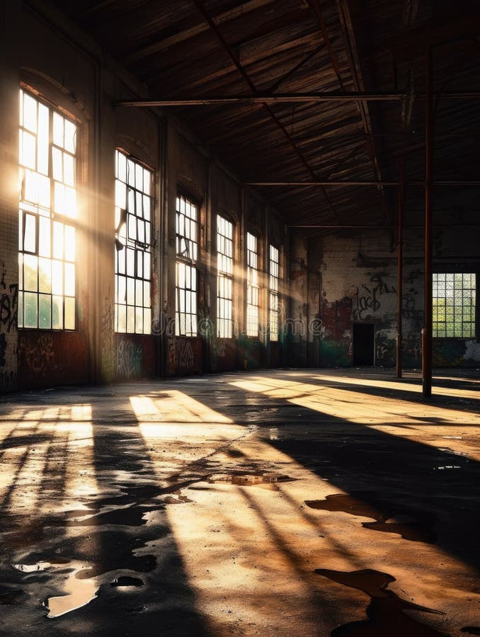 Rundown Warehouse Stock Illustrations – 86 Rundown Warehouse Stock ...