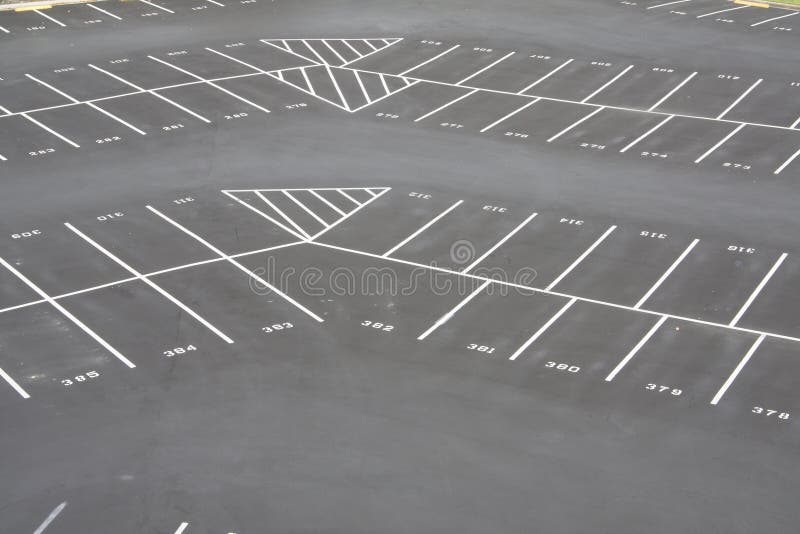 Large parking lot stock photo. Image of pattern, vacant - 9025444