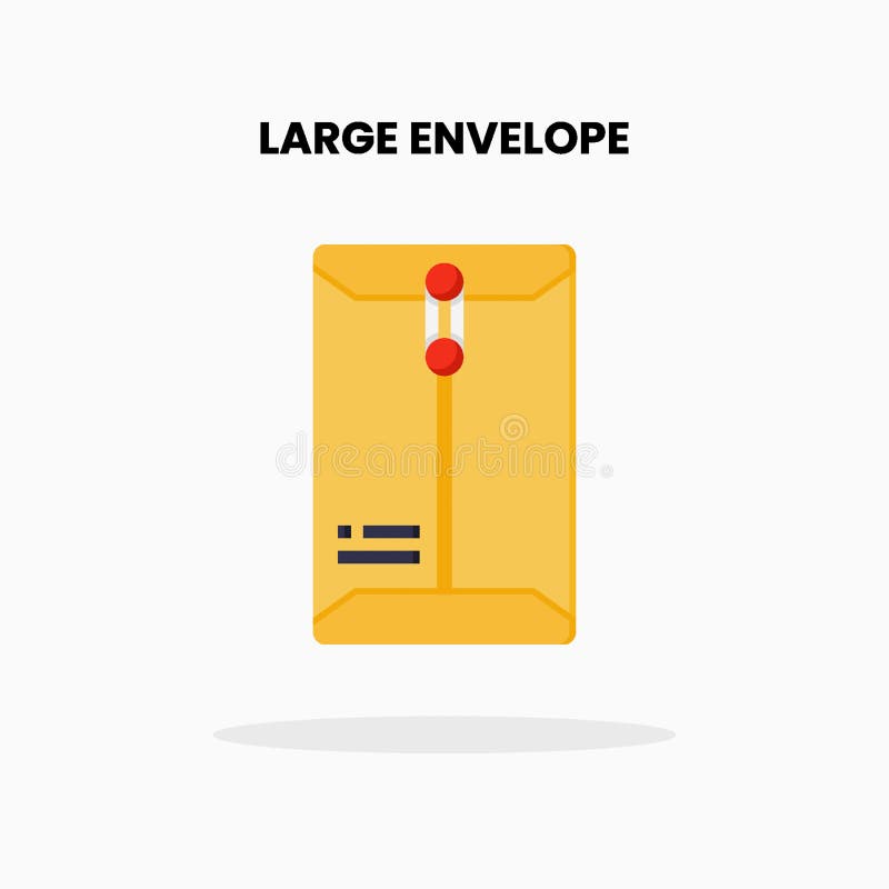 Large Envelope Made of Tomato Hearts Stock Illustration - Illustration ...