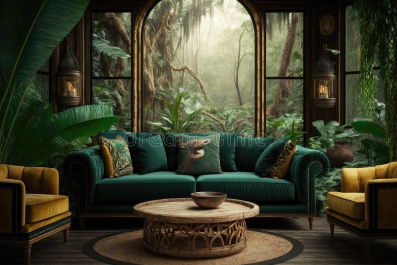 Jungle Windows Stock Illustrations – 378 Jungle Windows Stock ...