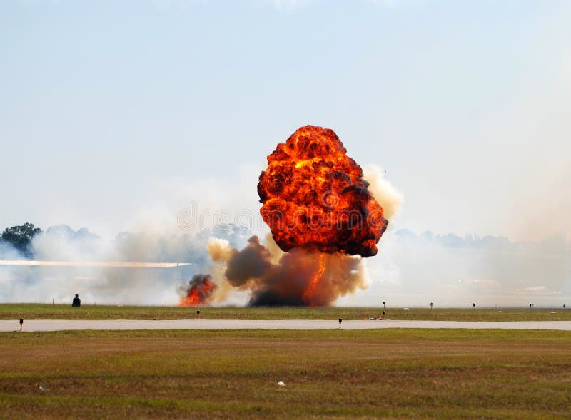 Large explosion stock photo. Image of fireball, explosive - 11738866
