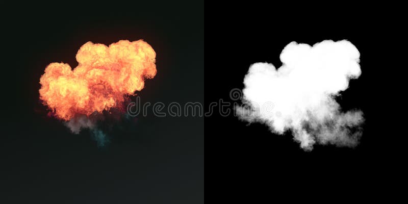 Large Explosion Cartoon stock vector. Illustration of large - 37201784