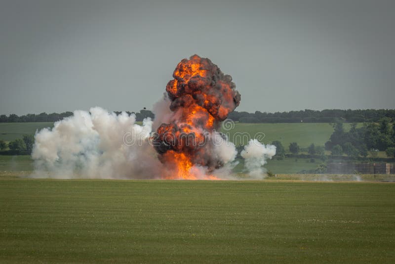 Large explosion stock photo. Image of fireball, explosive - 11738866