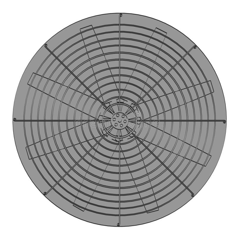Large fan stock illustration. Illustration of electric - 69933993