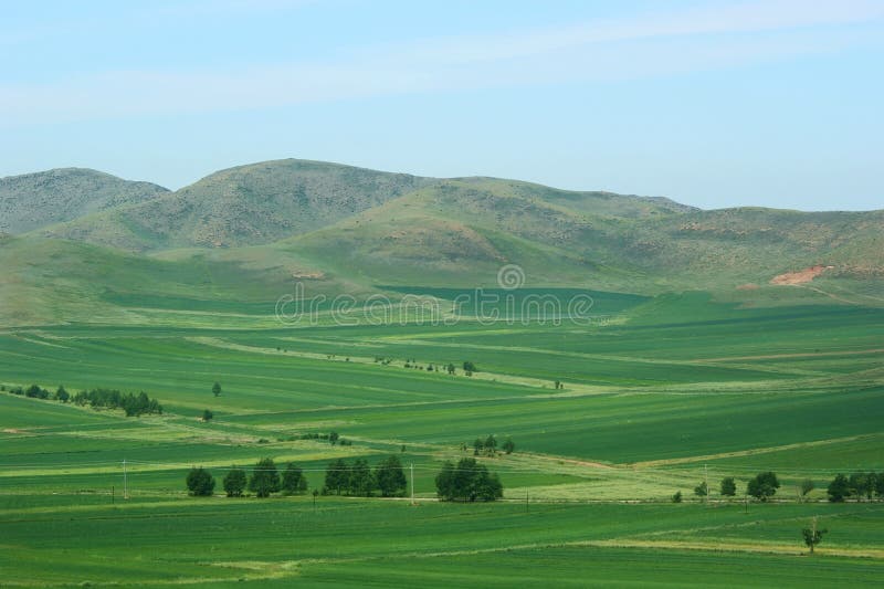 Large farmland stock image. Image of colors, rolling - 21289893