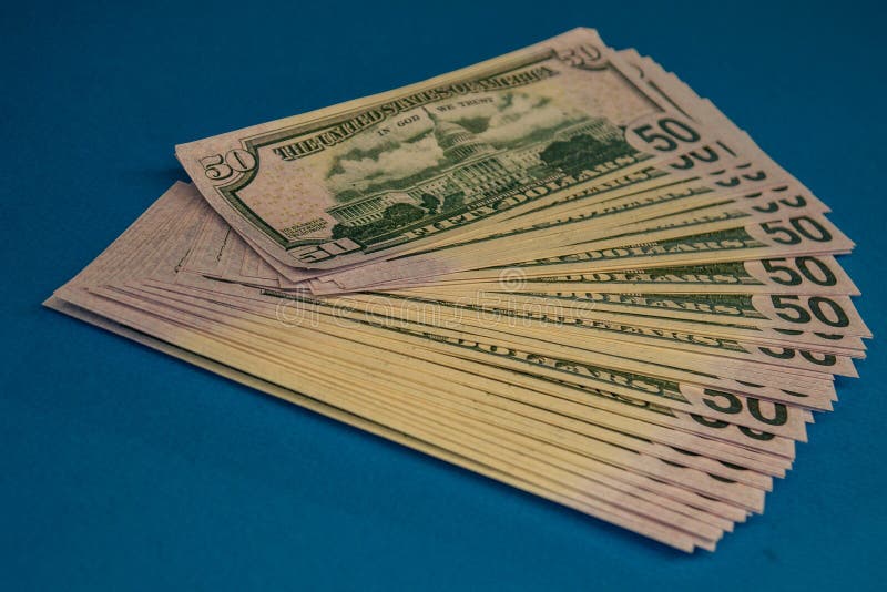 Stack Of US 100 Dollar Bills Stock Image - Image of currency, cash: 6579907