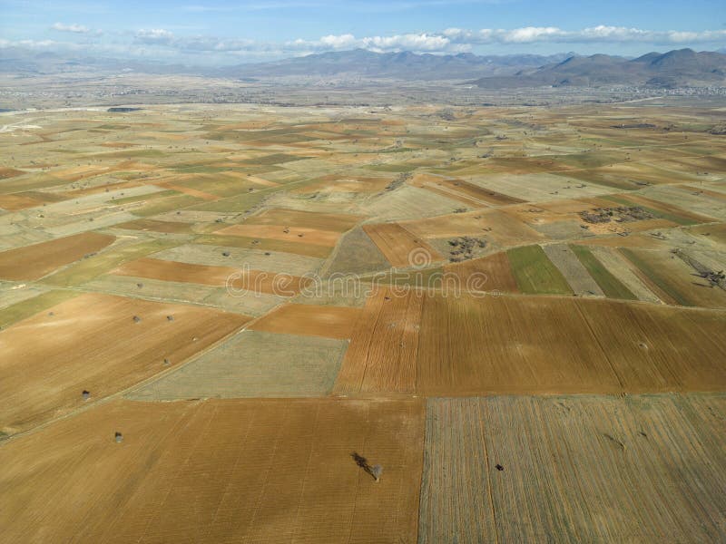 Large Fields Where Agricultural and Agricultural Activities are Carried ...
