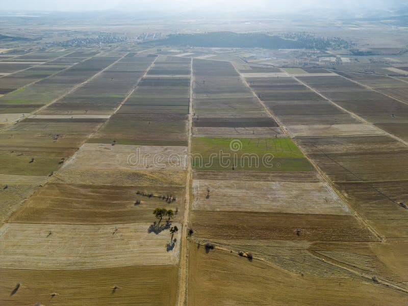 Large Fields Where Agricultural and Agricultural Activities are Carried ...