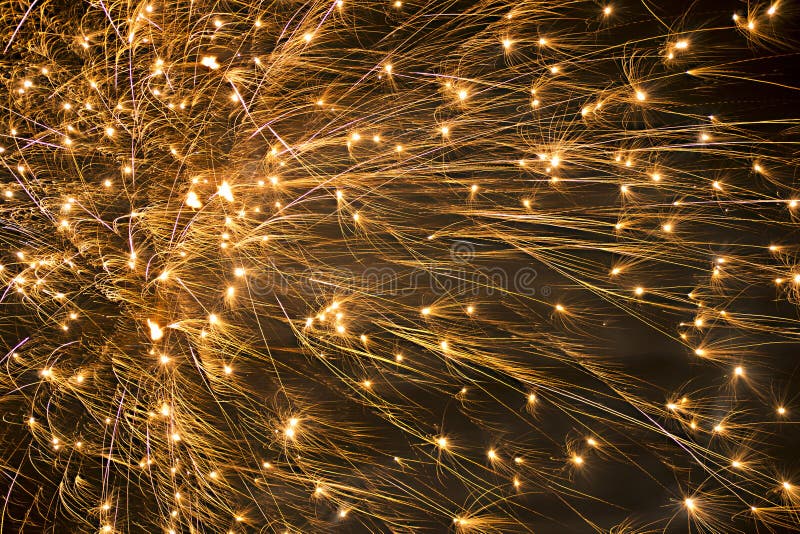 Large Firework Explosion Background Stock Image - Image of fourth ...