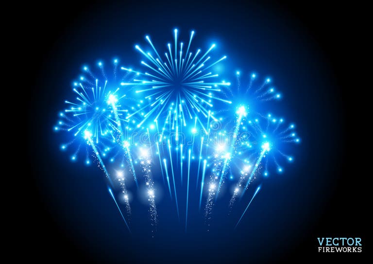 Sparkly Fireworks Stock Illustrations – 1,056 Sparkly Fireworks Stock ...