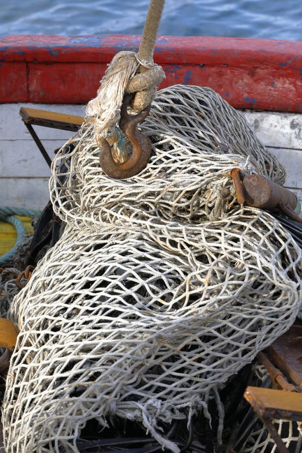 Large fishing nets stock photo. Image of fisherman, horizontal - 91049956