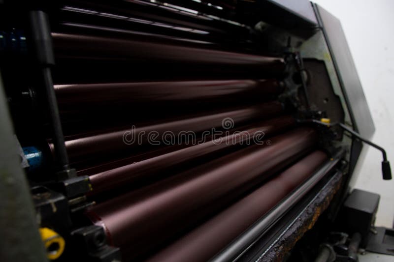 Large Format Industrial Printer High Resolution Printing Machine Stock ...