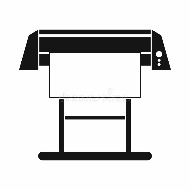 Large Format Printer Icon Stock Illustrations – 227 Large Format ...