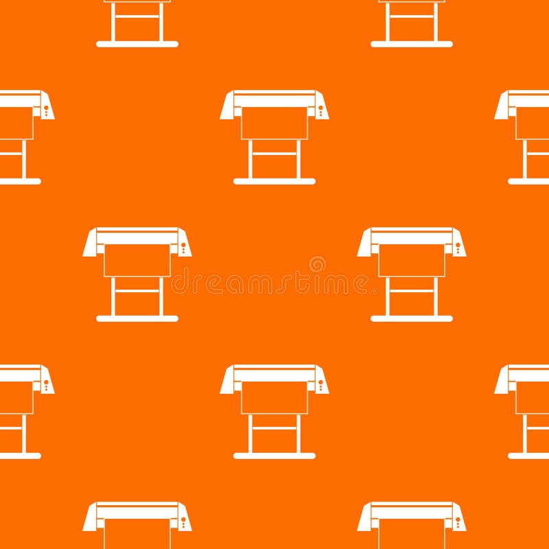 Large Format Inkjet Printer Pattern Seamless Stock Vector ...