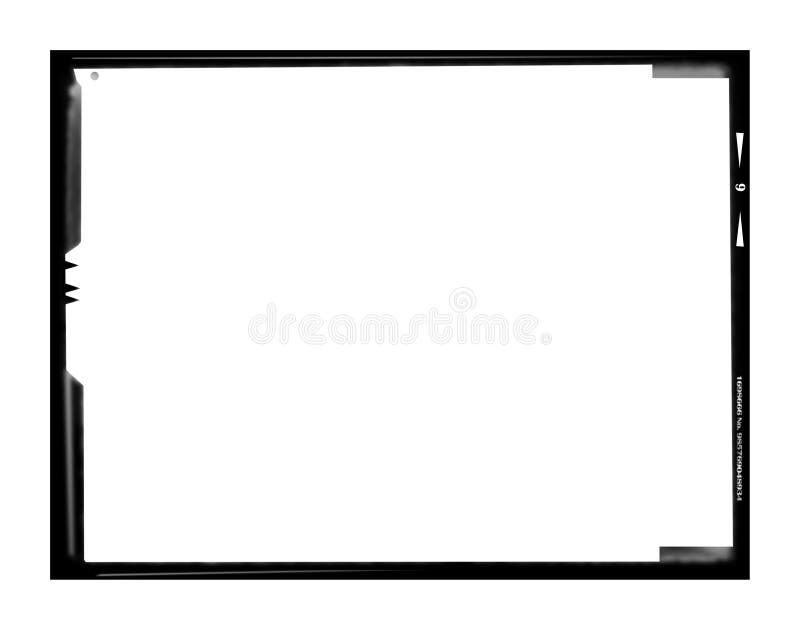 Large Format Negative Picture Frame Stock Illustration - Illustration ...